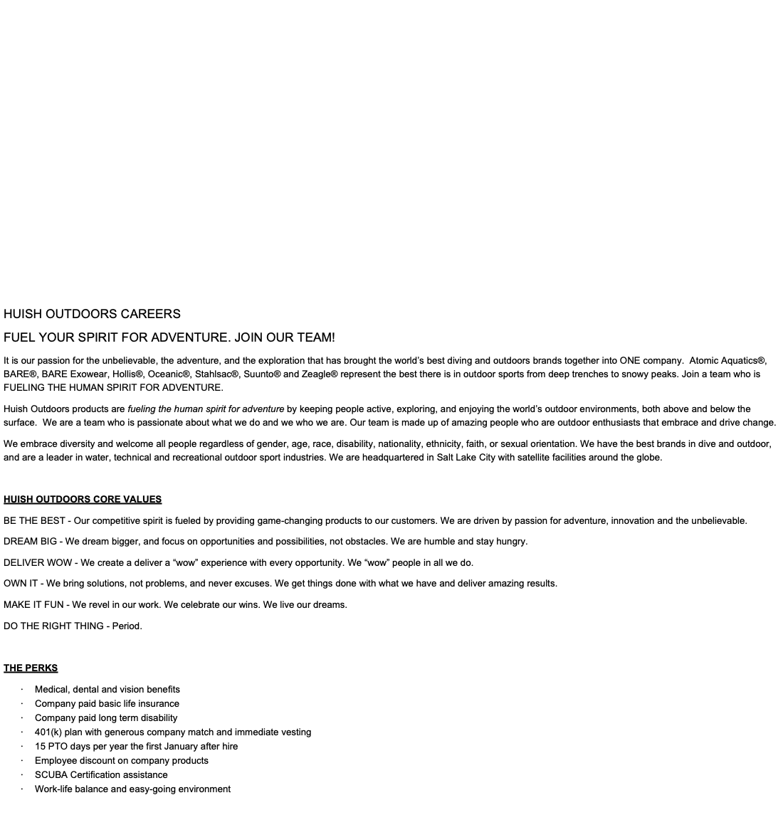 Huish Outdoors LLC Help Huish Outdoors LLC
